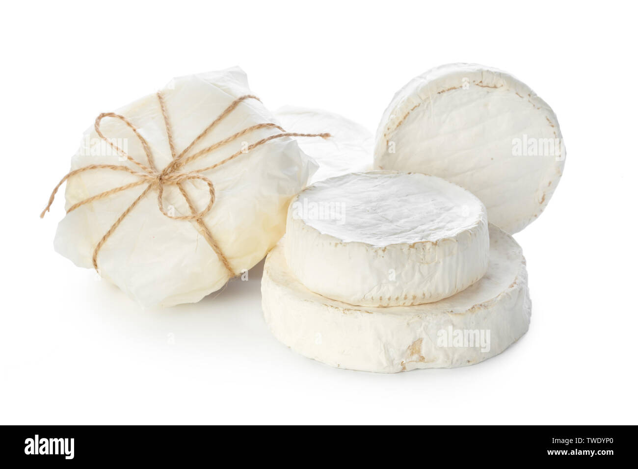 mix cheese isolated on white Stock Photo - Alamy