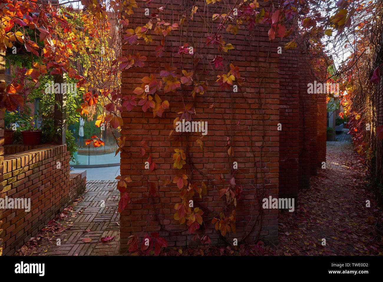 The Red Brick Museum Stock Photo - Alamy