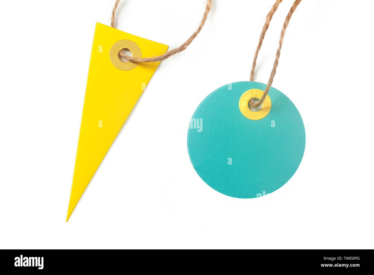 label isolated on white Stock Photo - Alamy