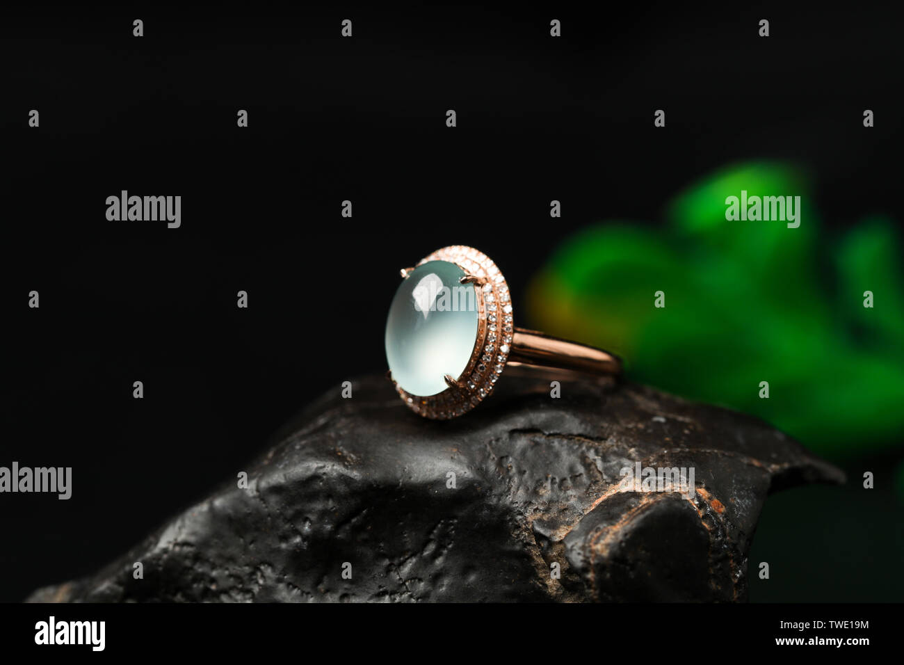 The emerald ring Stock Photo - Alamy