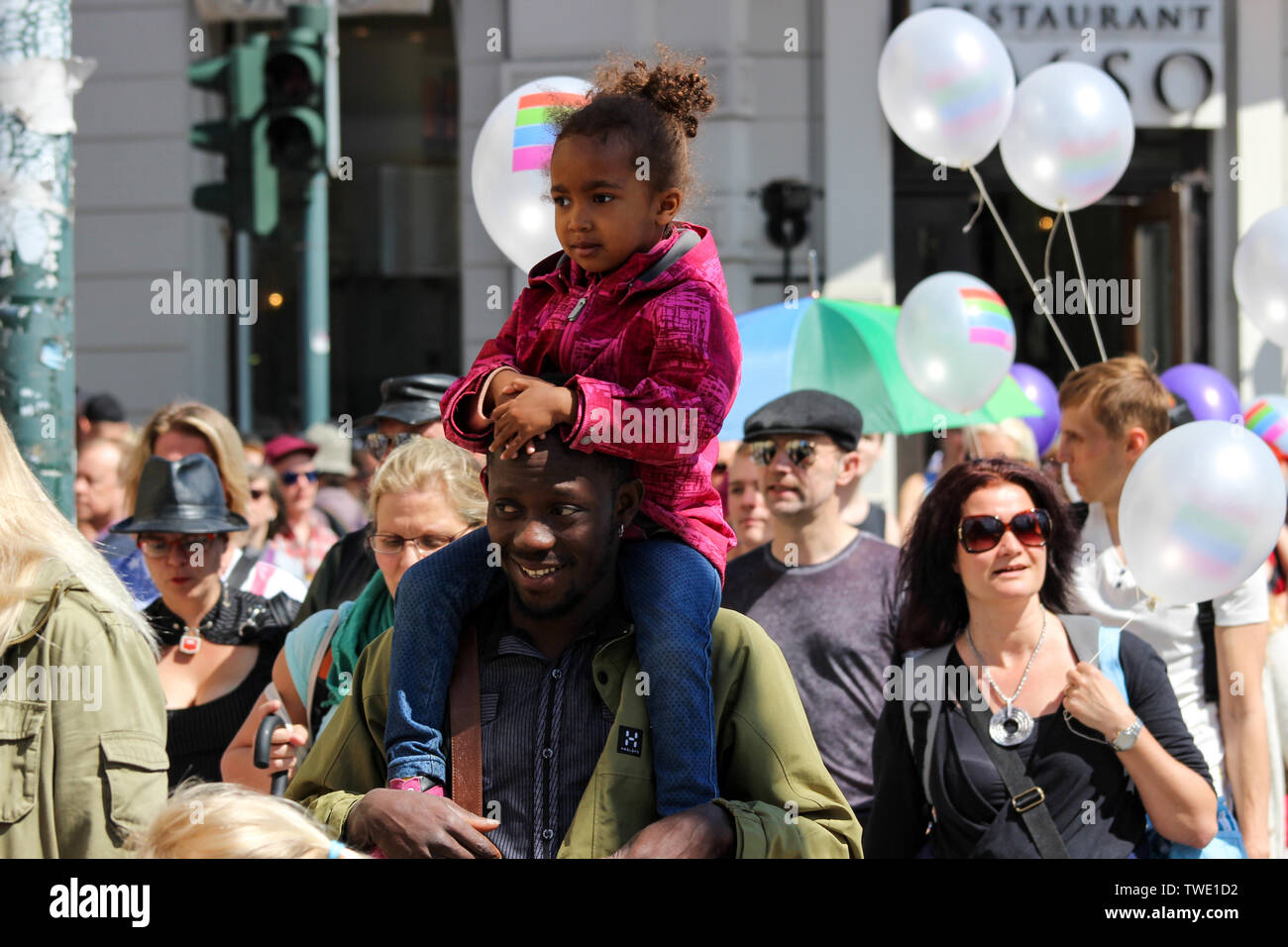 Helsinki Pride Parade 2015 in Helsinki, Finland Stock Photo - Alamy