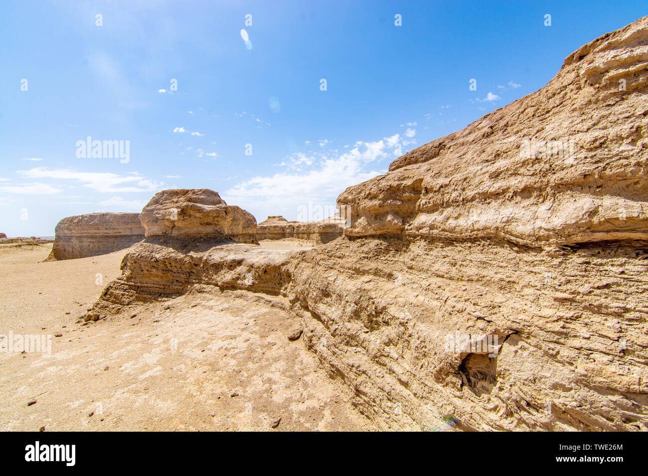 Yadan geomorphology hi-res stock photography and images - Alamy