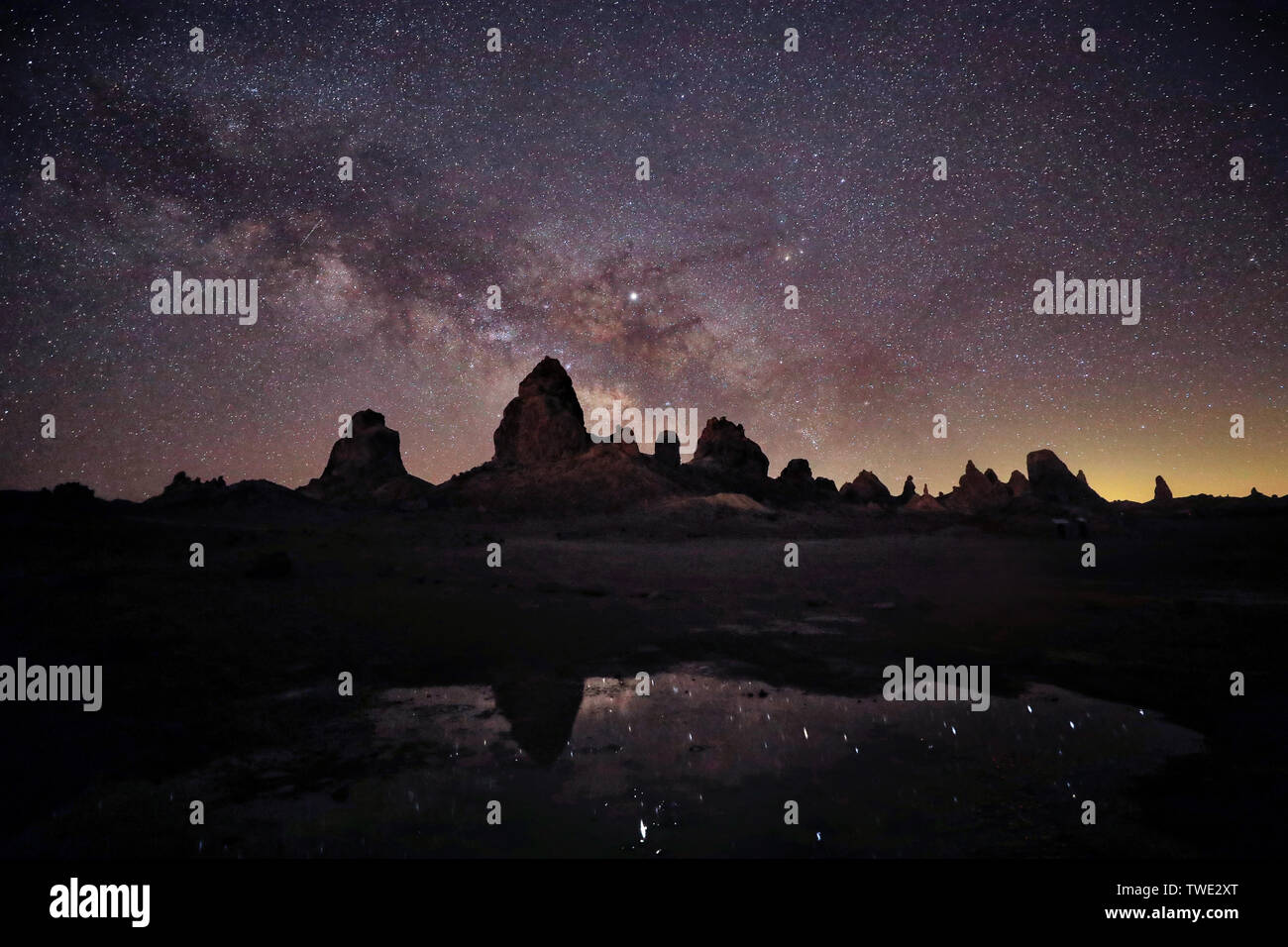 Long Exposure Time Lapse Image of the Milky Way Galaxy Stock Photo - Alamy