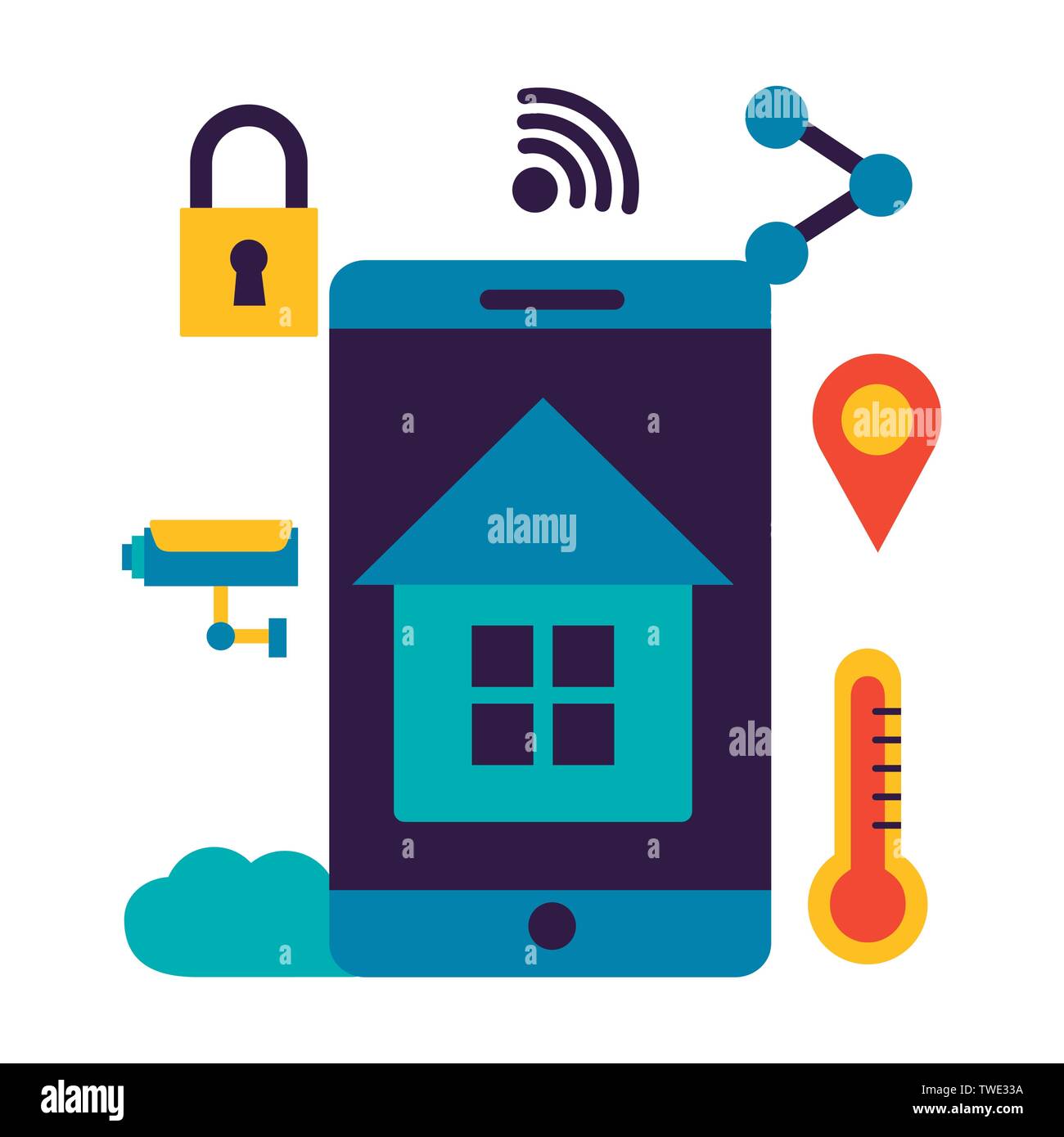 wifi free connection Stock Vector Image & Art - Alamy