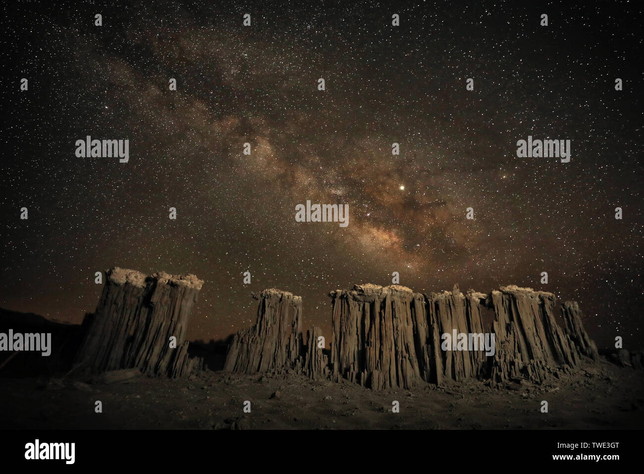 Long Exposure Time Lapse Image of the Milky Way Galaxy Stock Photo - Alamy