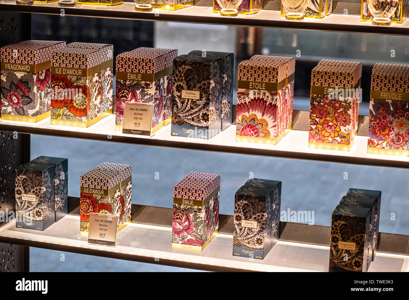 Paris, France, October 09, 2018: Fragonard Perfume Museum, The House of ...
