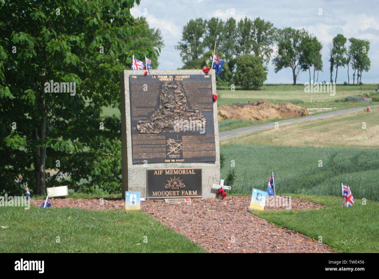 Mouquet farm hi-res stock photography and images - Alamy