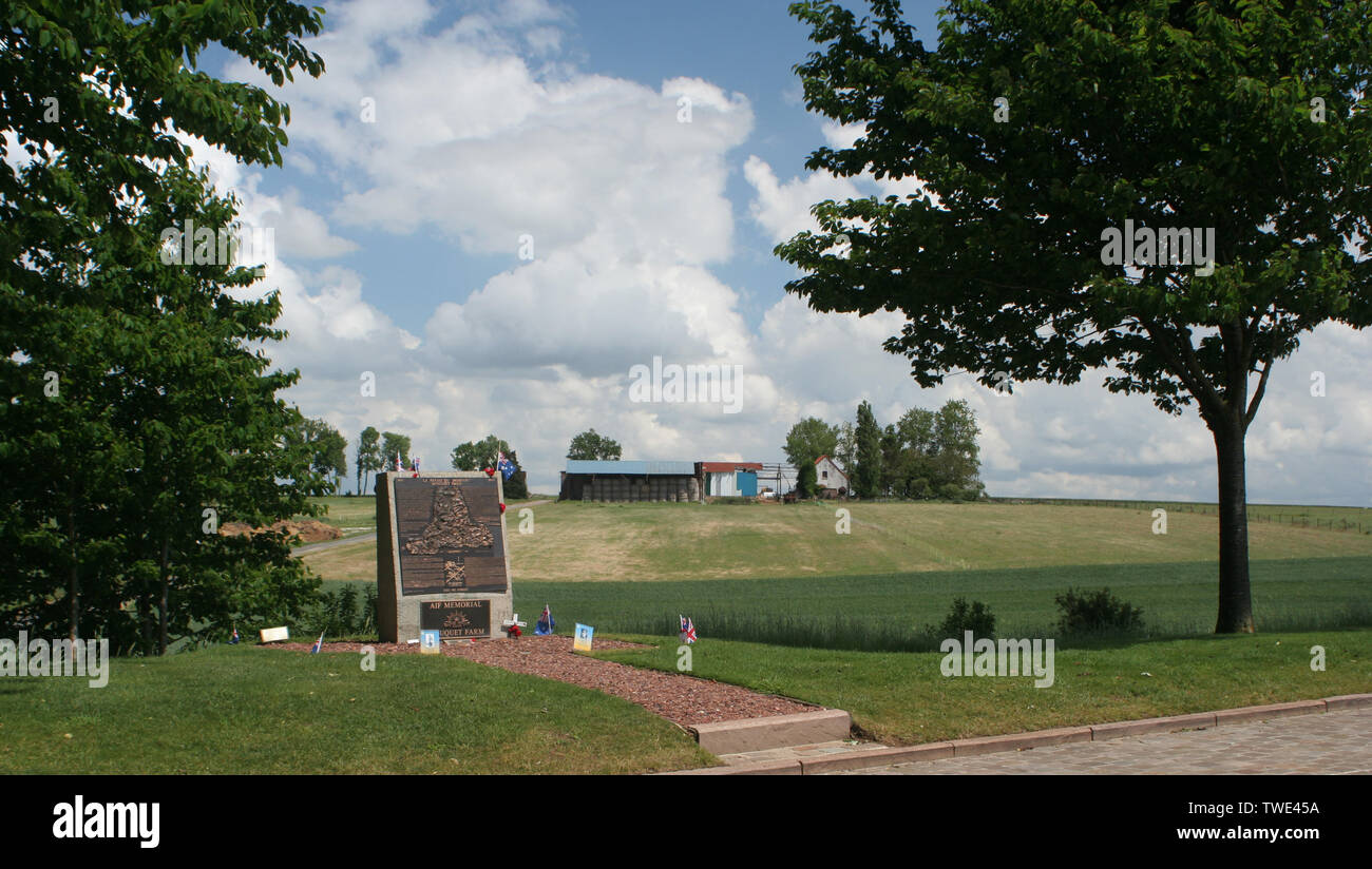 Mouquet farm hi-res stock photography and images - Alamy
