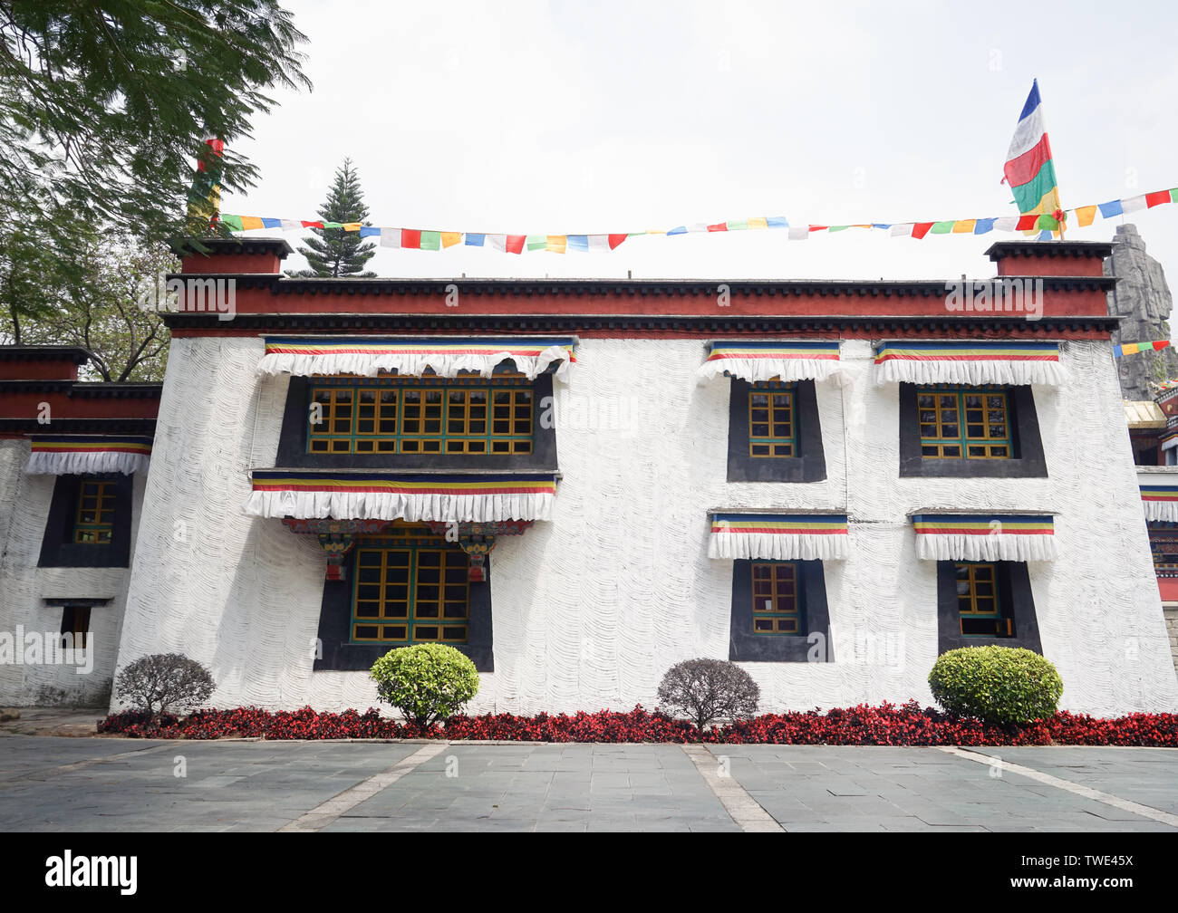 Folk village building Stock Photo - Alamy