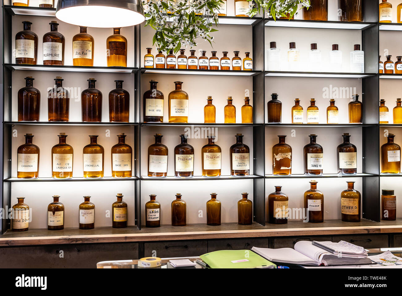 Paris, France, October 09, 2018: Fragonard Perfume Museum, The House of ...