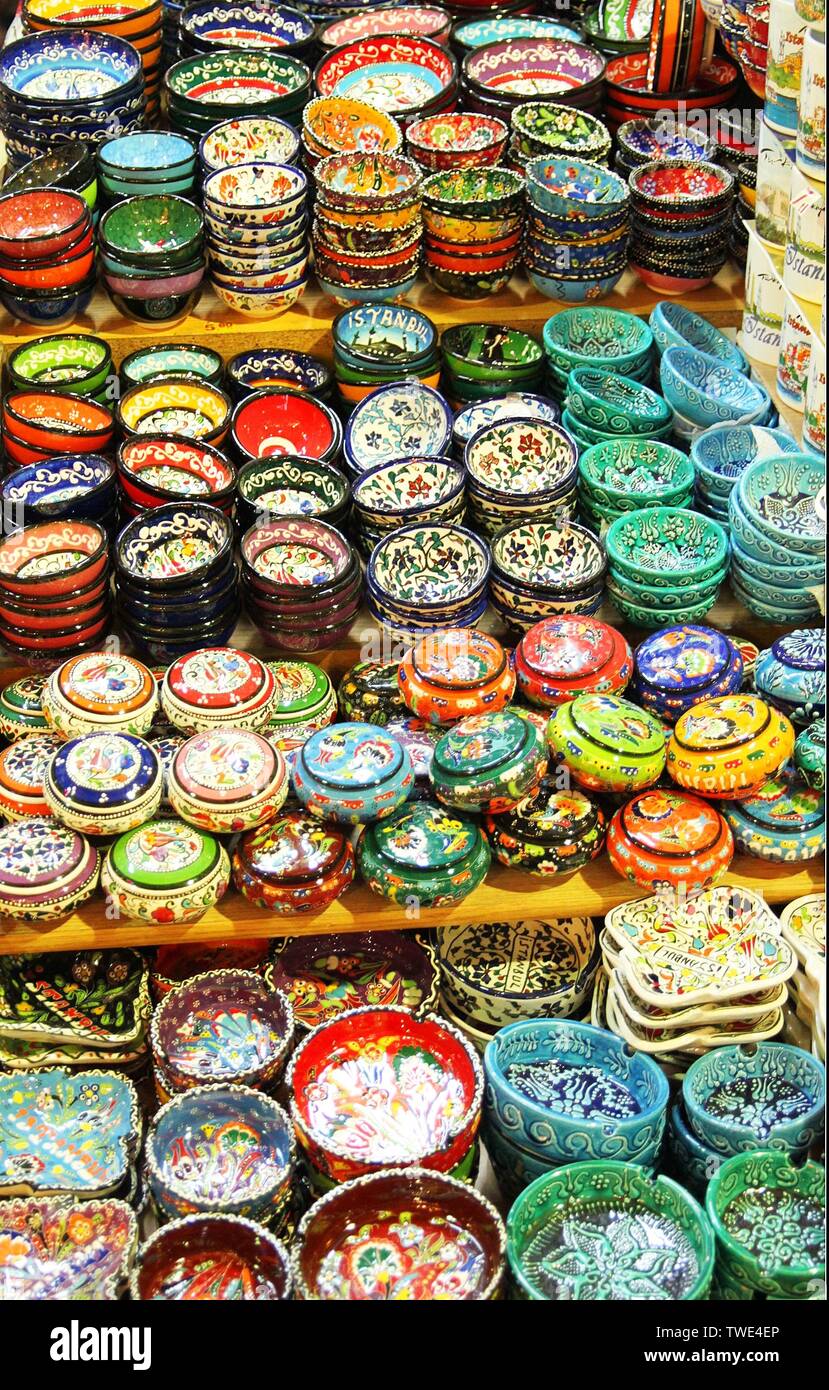 Pottery souvenirs turkey hi-res stock photography and images - Alamy