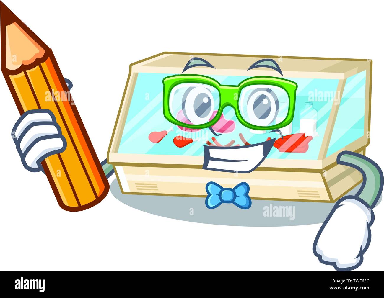 Student trade counter next to cartoon tables Stock Vector Image & Art ...