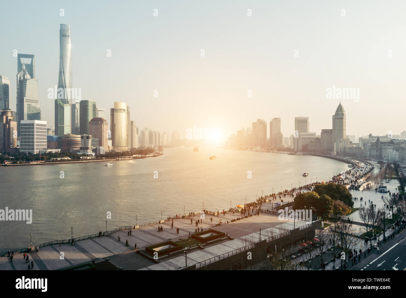 shanghai financial center Stock Photo - Alamy