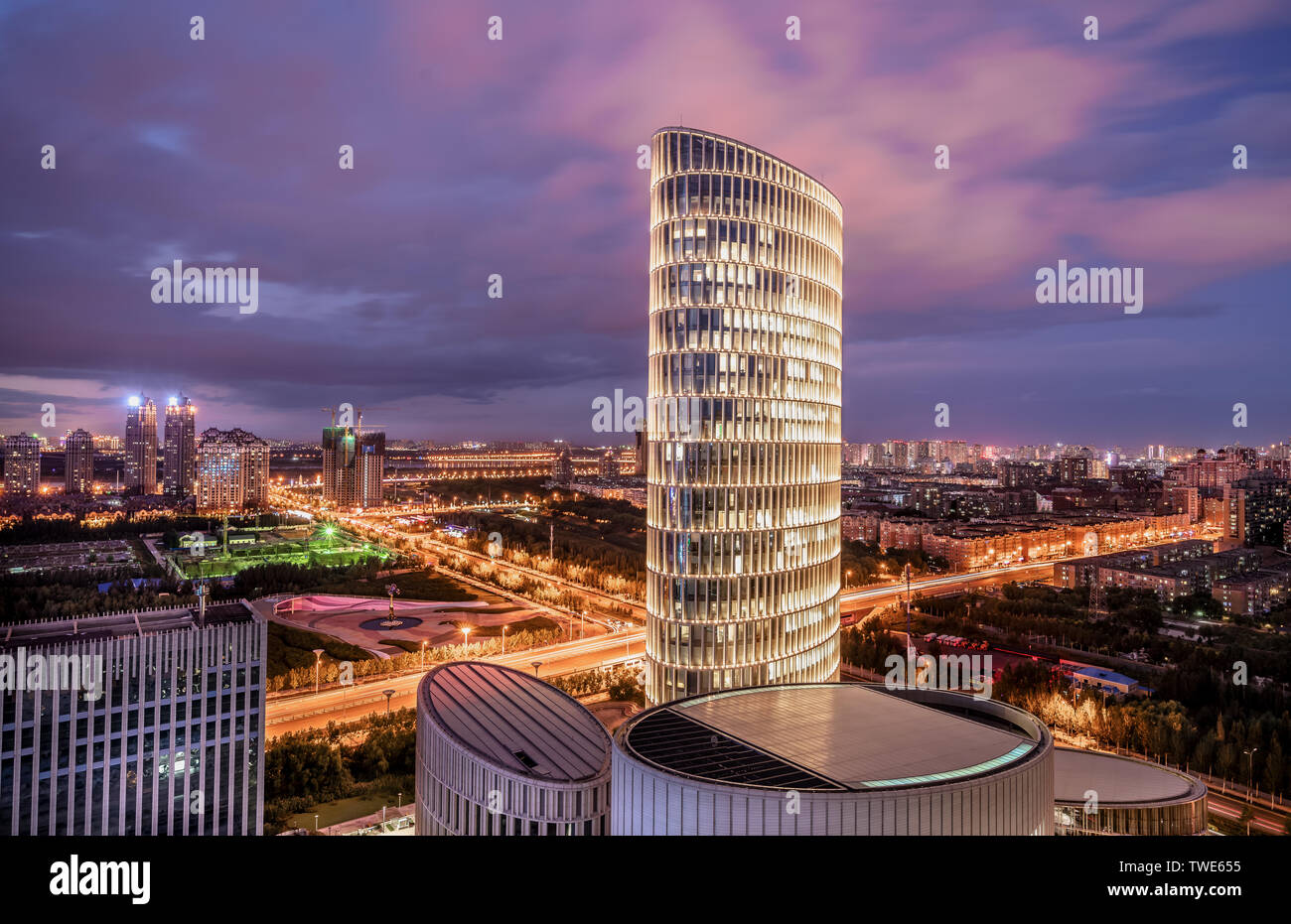 Harbin bank headquarters Stock Photo - Alamy