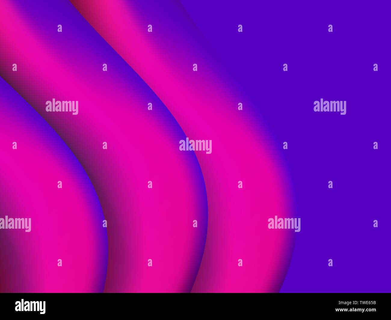 Abstract background with violet gradient waves. Dynamic effect. Vector ...