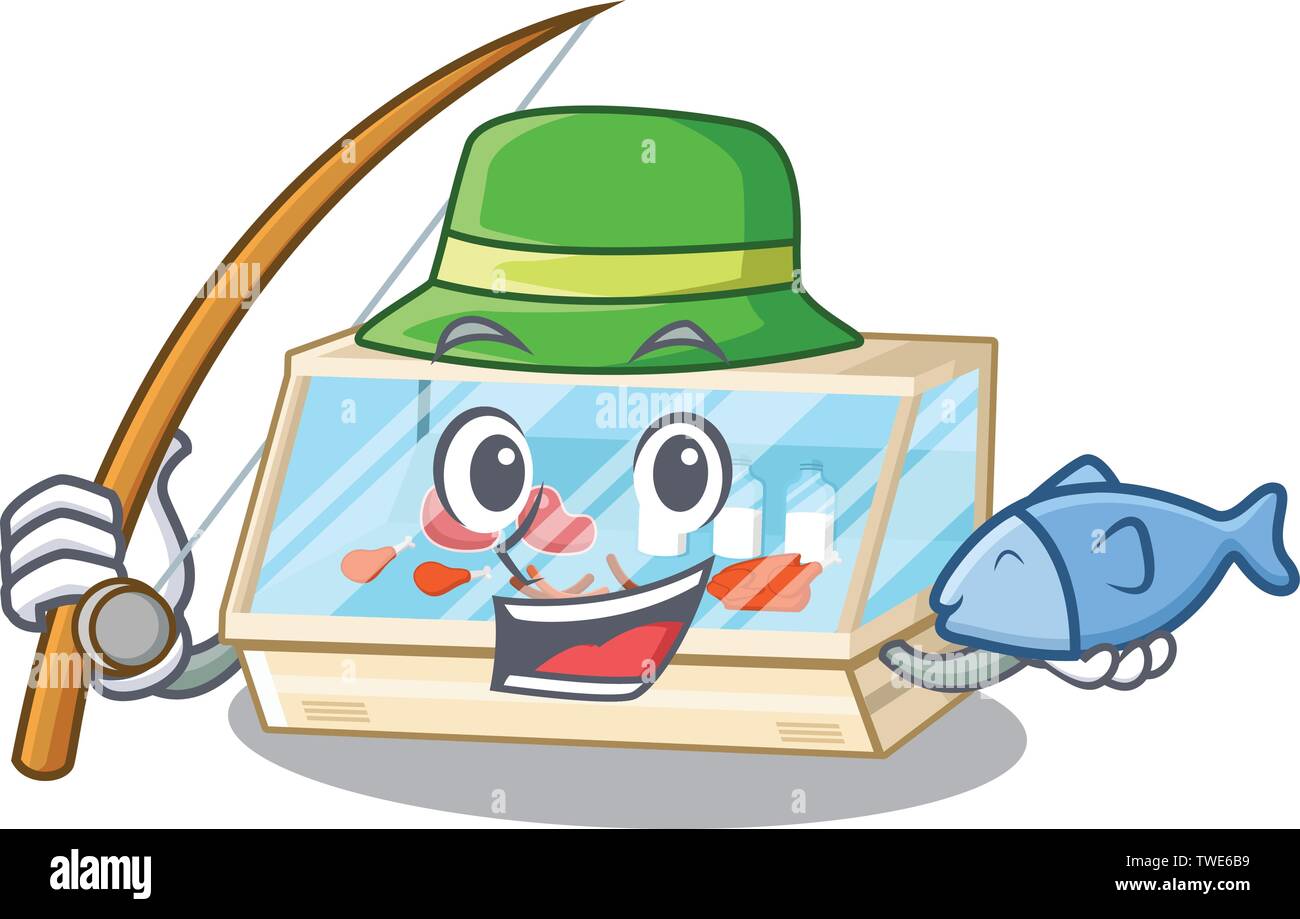 Fish counter display Stock Vector Images - Alamy