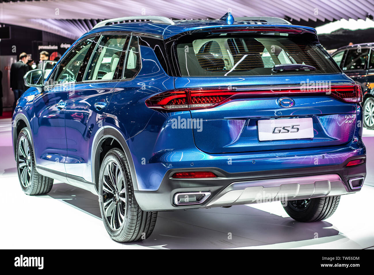Paris, France, October 02, 2018: GAC Motor GS5 270 T at Mondial Paris Motor Show, car produced ...