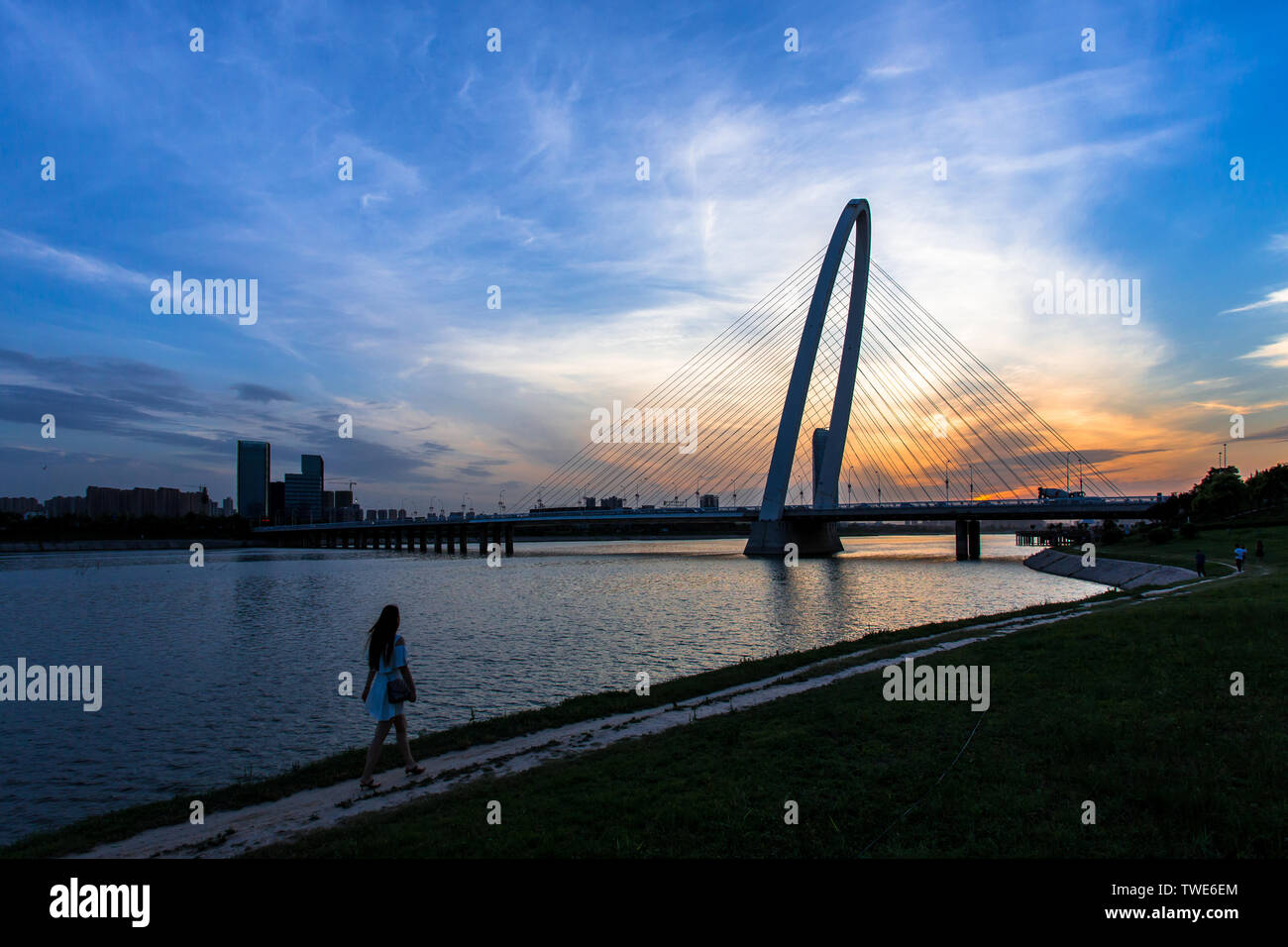 Bridges xian rainbow bridge hi-res stock photography and images - Alamy