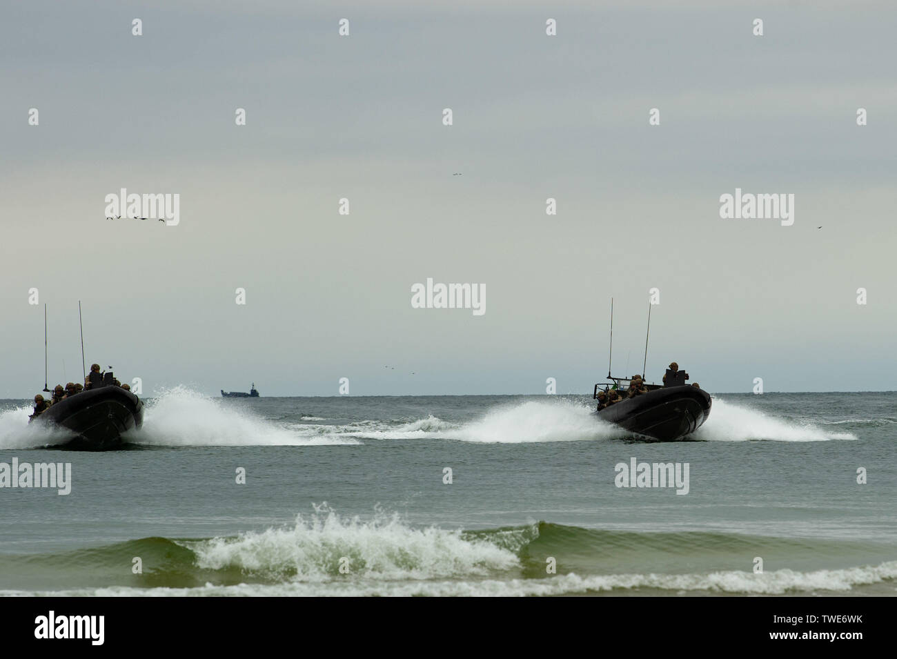 Royal marine orc offshore raiding craft hi-res stock photography and ...
