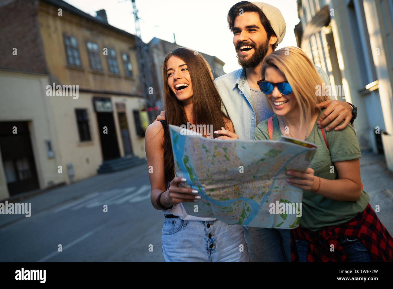 City sightseeing travel group hi-res stock photography and images - Alamy