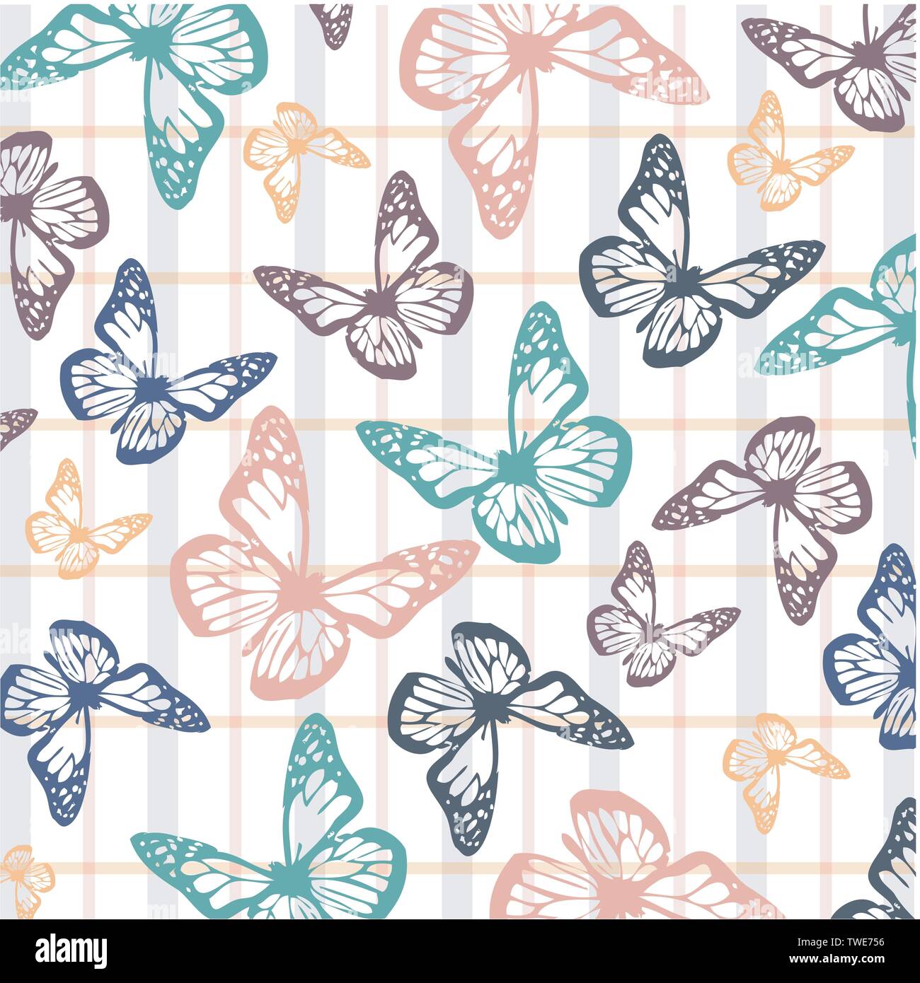 Six bright butterflies hi-res stock photography and images - Alamy