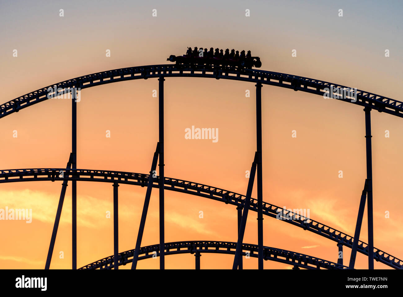 Ferrari theme park hi-res stock photography and images - Alamy