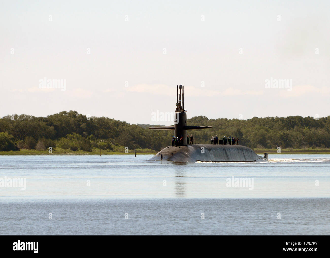 KINGS BAY, Ga. (June 18, 2019) The Ohio-class ballistic-missile ...