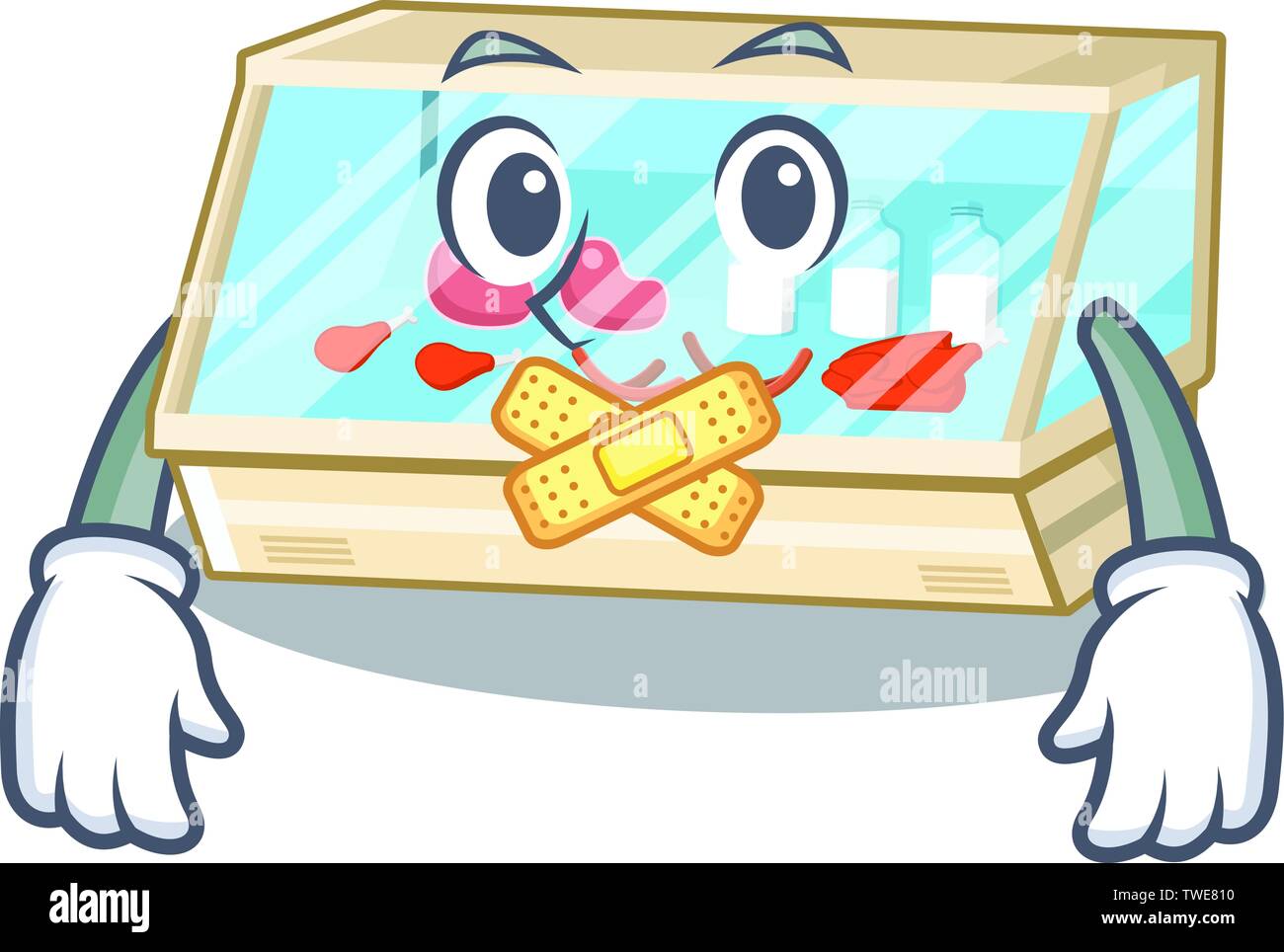 Silent trade counter in the a cartoon Stock Vector Image & Art - Alamy