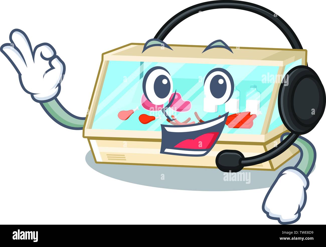 Headphone promotion Stock Vector Images - Alamy