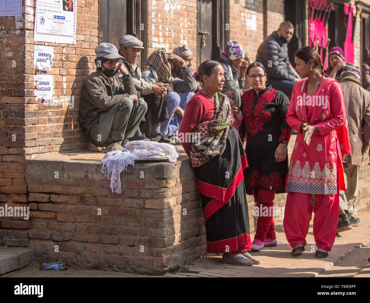 All kinds of Nepalese Stock Photo - Alamy
