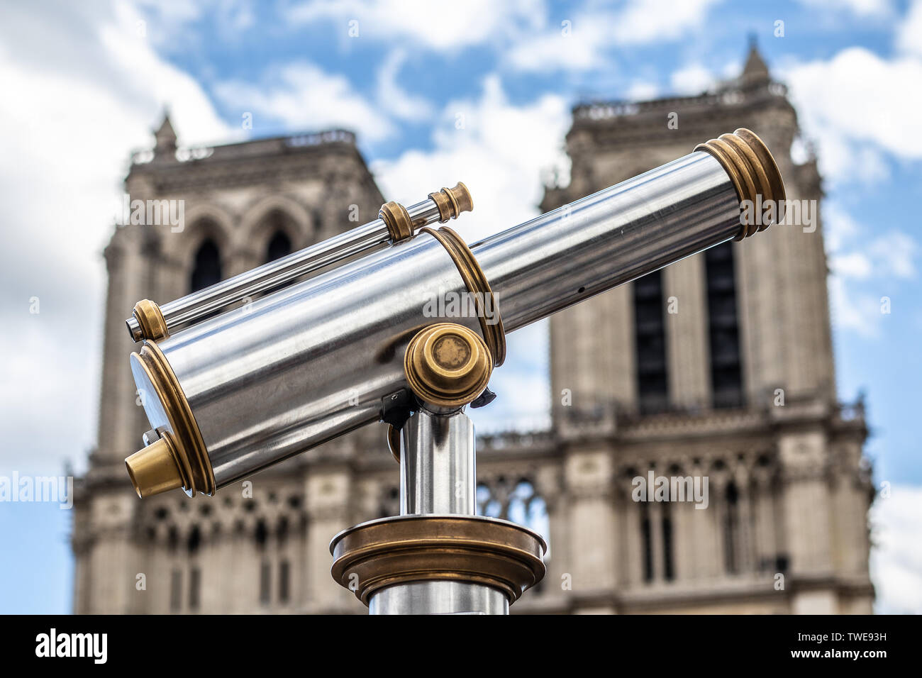 Paris, France, October 11, 2018: public pay-per-view observational ...