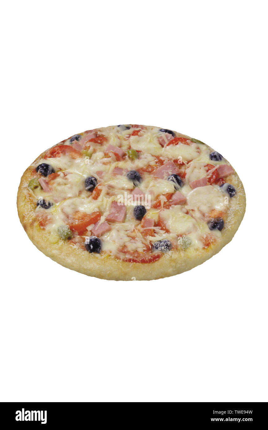 Cheese pizza, pie, no background Cut Out Stock Images & Pictures - Alamy