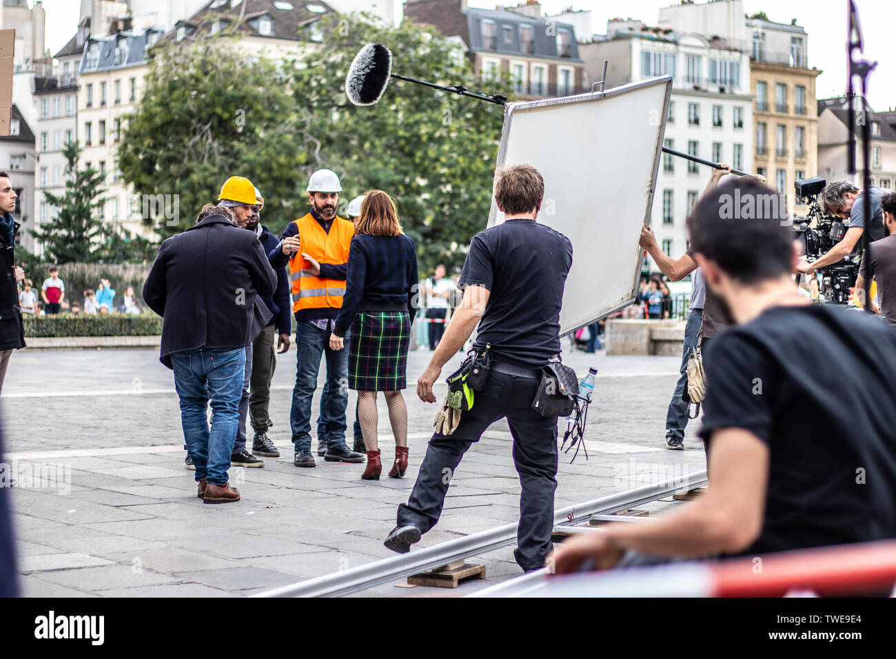 Film camera director actors hi-res stock photography and images - Alamy