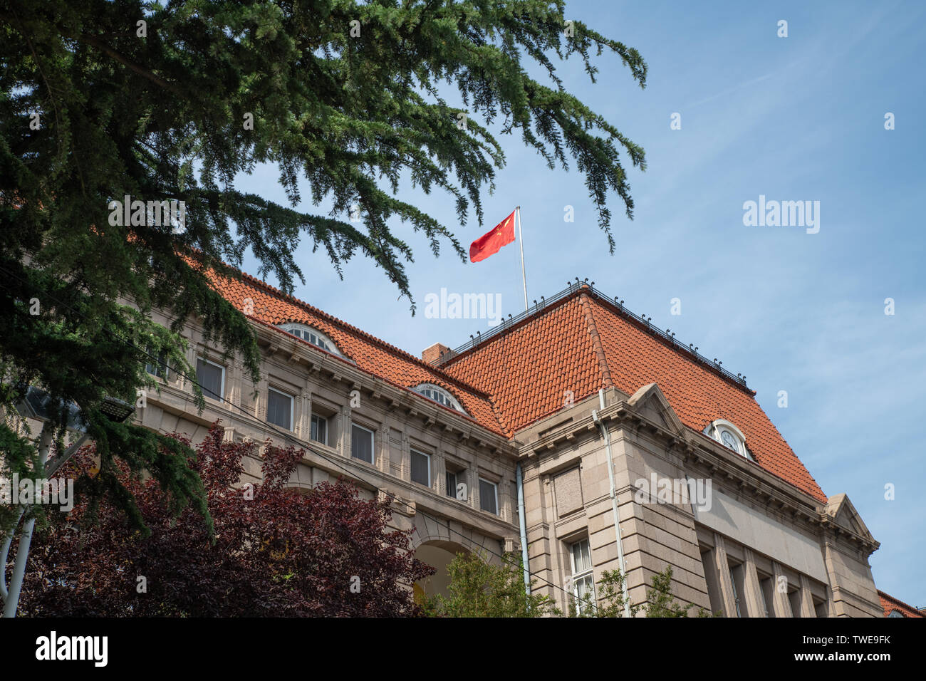 China namibia flag hi-res stock photography and images - Alamy
