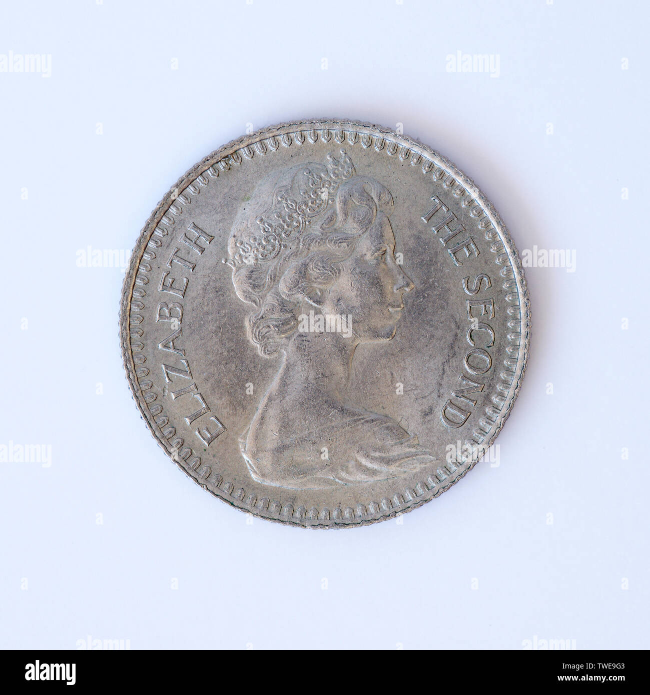 Shilling coin queen elizabeth hi-res stock photography and images - Alamy