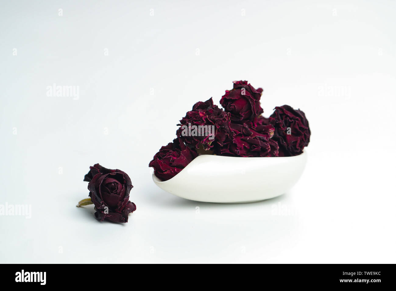 Ink red rose tea Stock Photo - Alamy