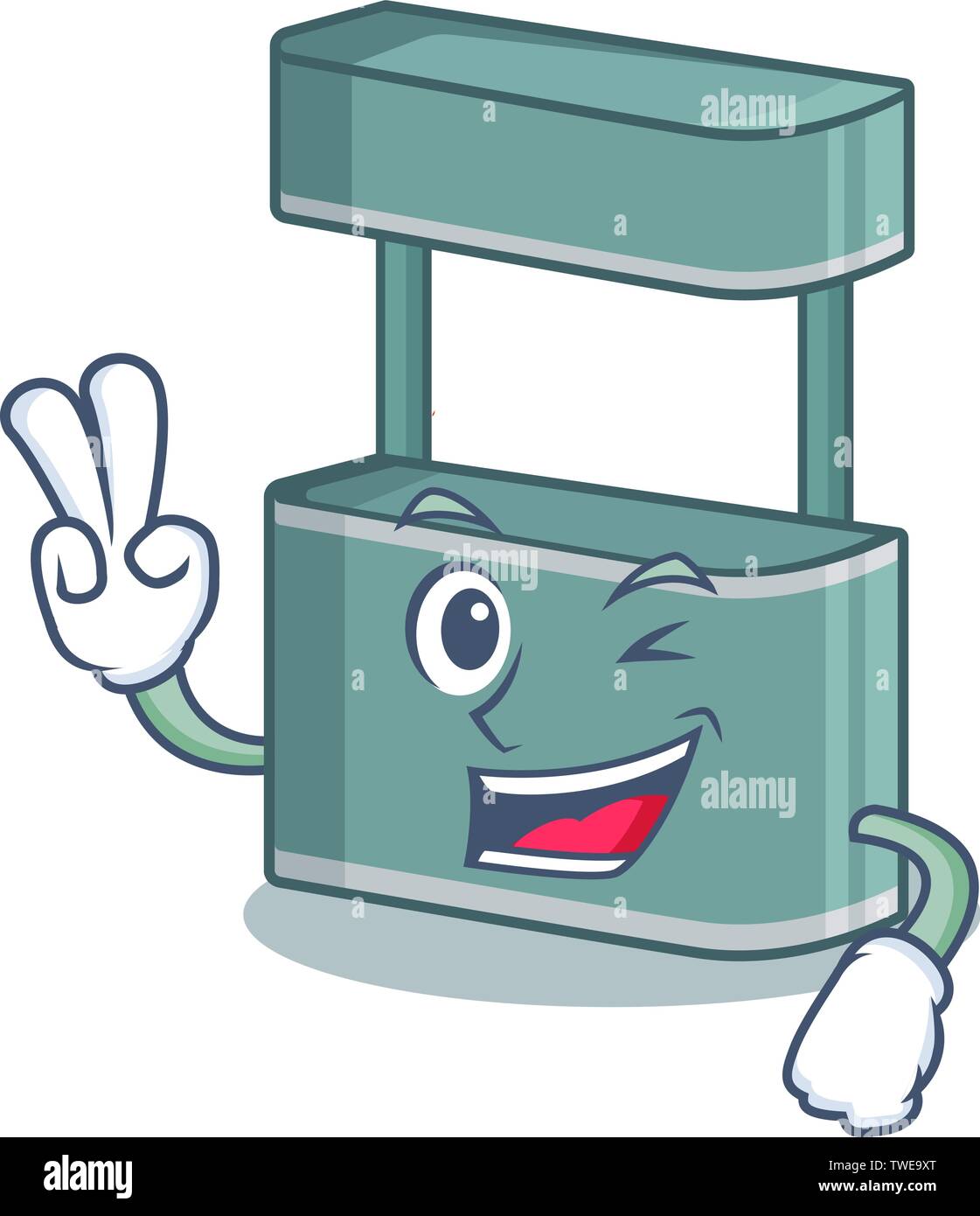 Two stall Stock Vector Images - Alamy