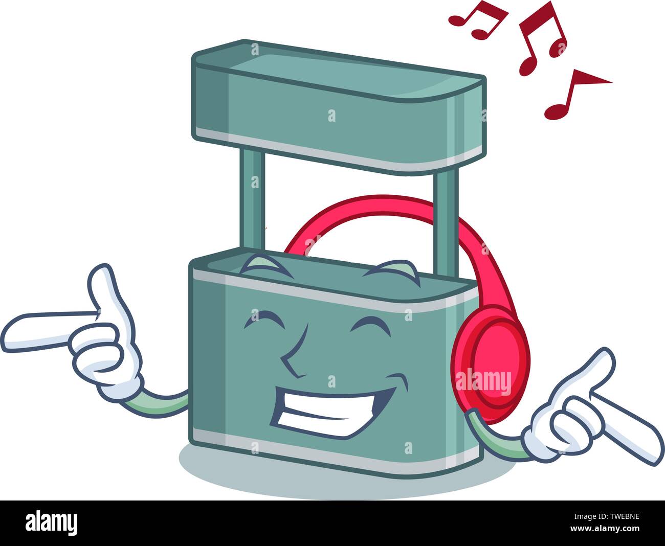 Empty roadside stand Stock Vector Images - Alamy