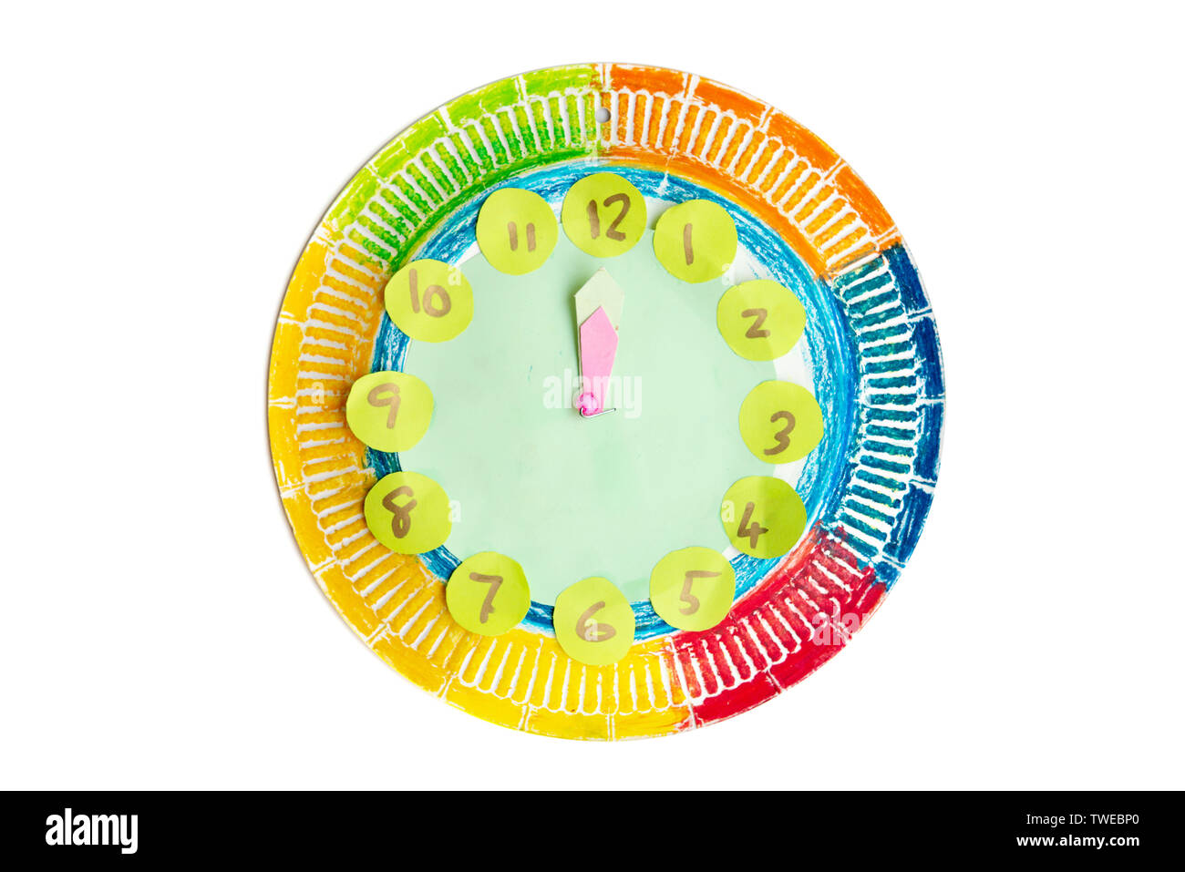 Cartoon wall clock hi-res stock photography and images - Alamy