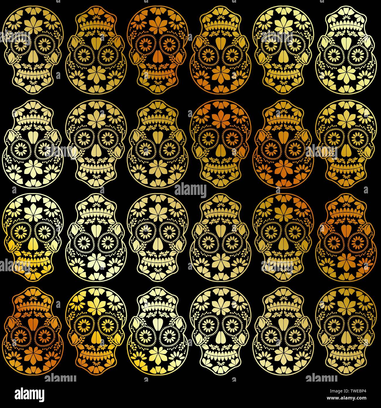 Calavera Stock Vector Images - Alamy