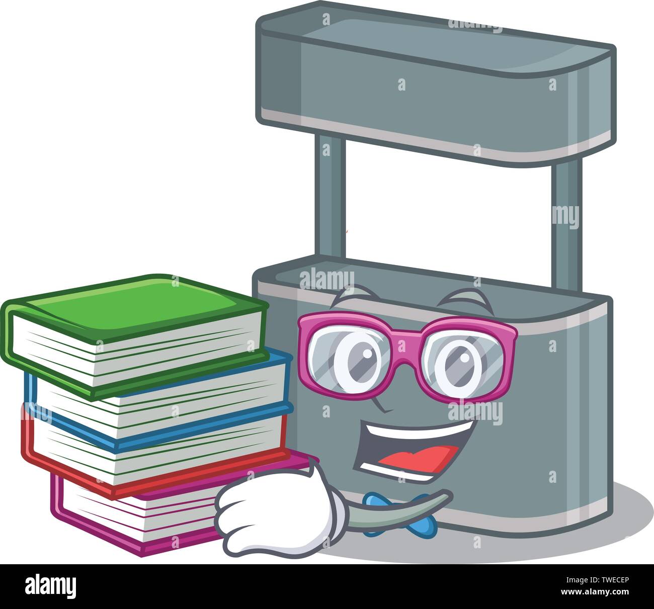 Reception desk school Stock Vector Images - Alamy