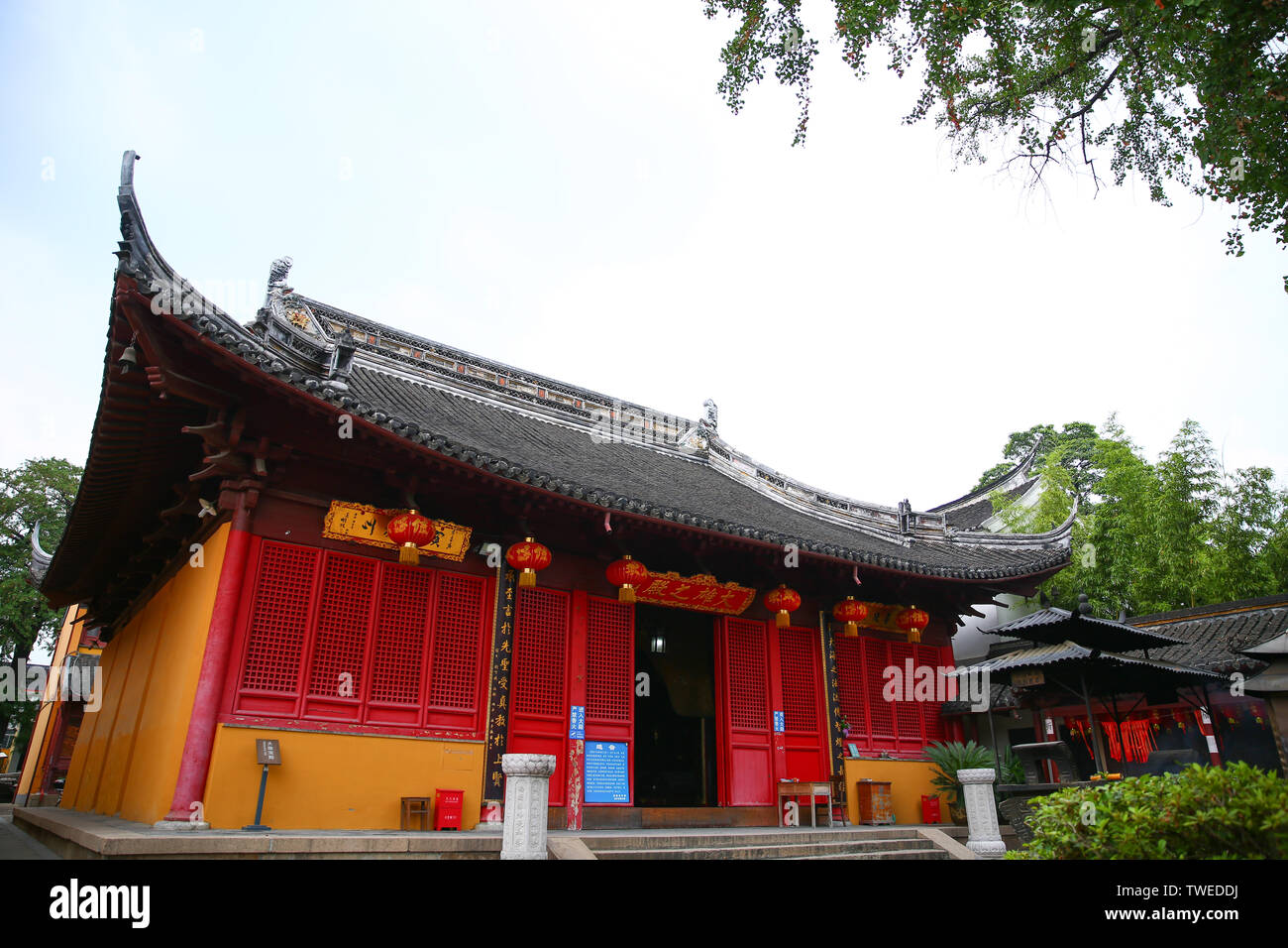 Nantong Tianning Temple Temple Architecture High Resolution Stock ...