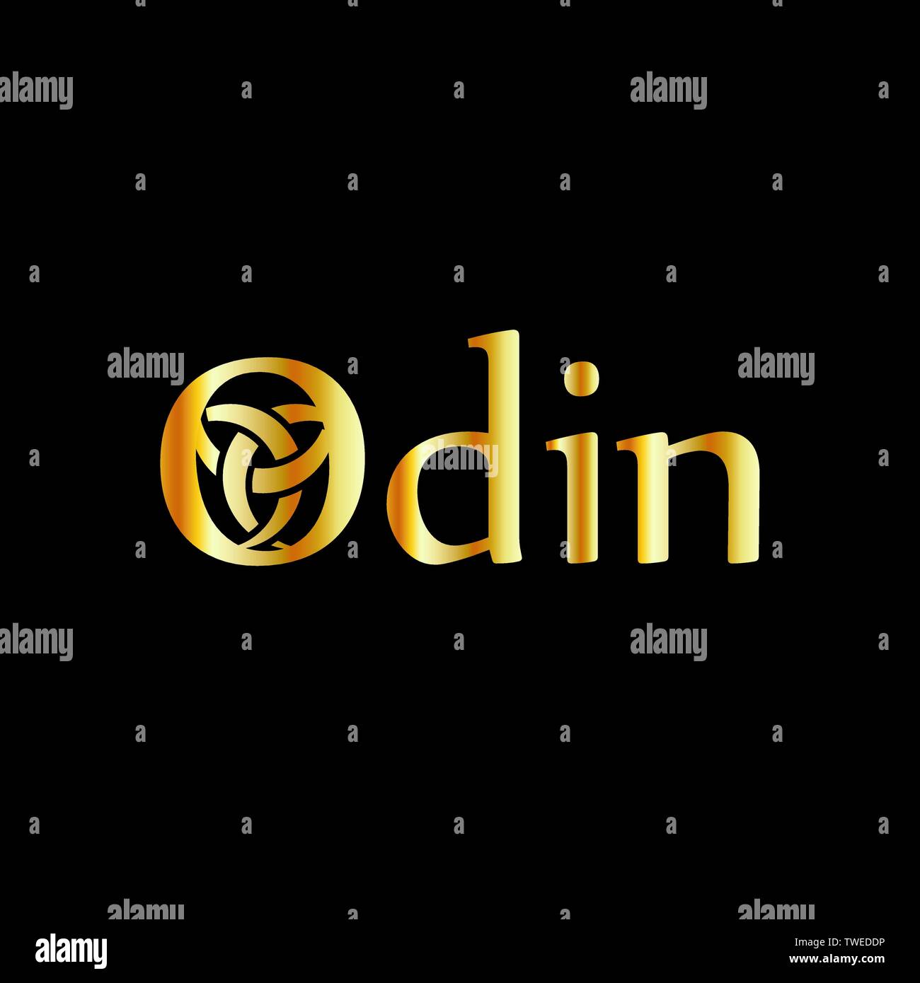 Odin Norse God Stock Vector Images - Alamy
