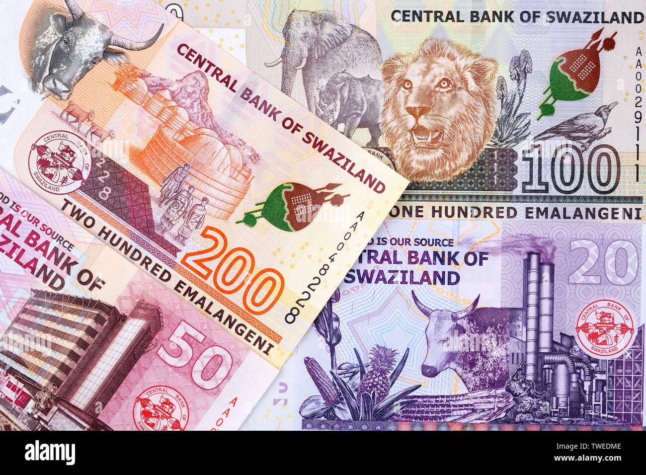 Swaziland currency hi-res stock photography and images - Alamy