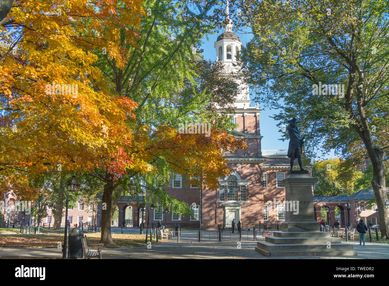 American pennsylvania philadelphia square hall square hi-res stock ...