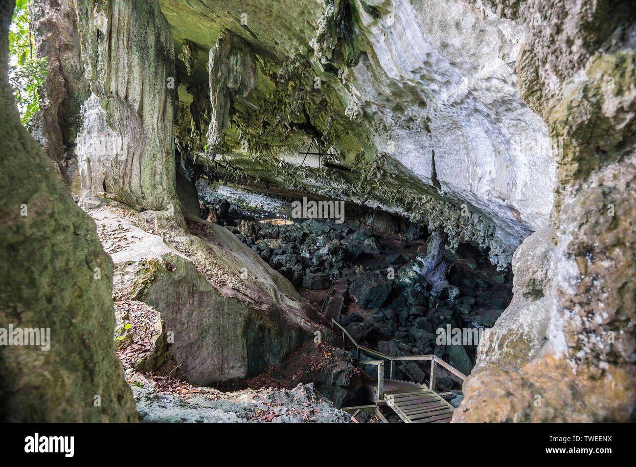 Niah Cave National Park located at Miri Division of Sarawak Malaysia ...