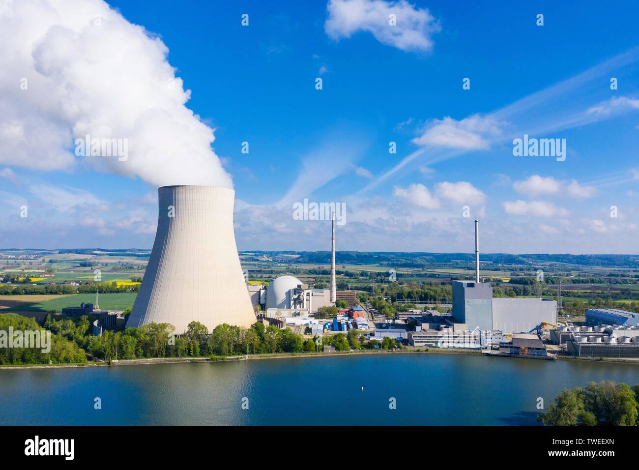 Nuclear power plant isar ii hi-res stock photography and images - Alamy