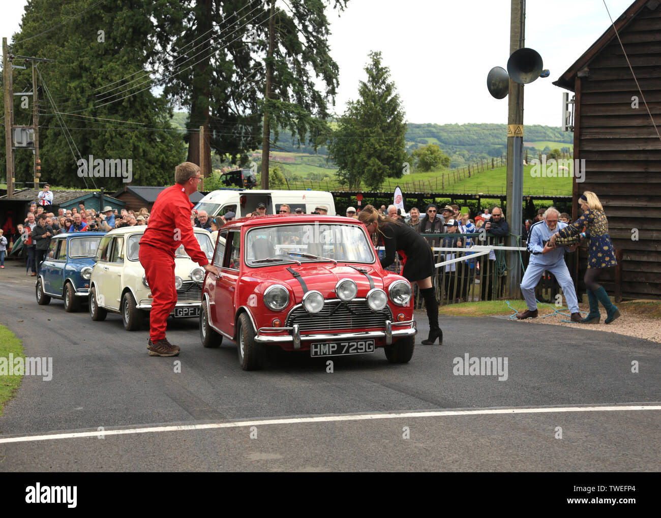 Italian job film hi-res stock photography and images - Alamy