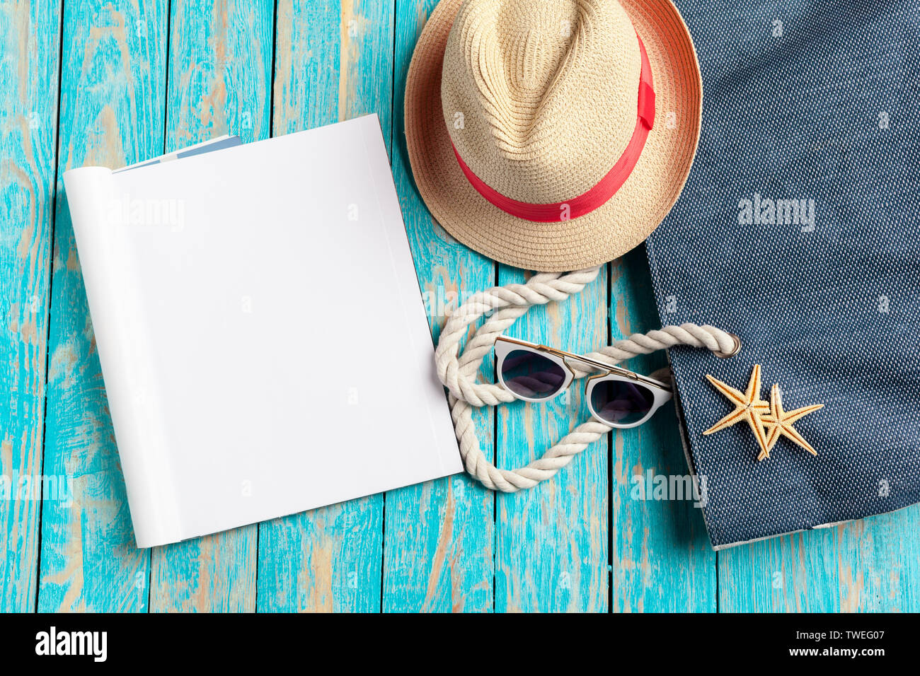 Writing Diary Summer Beach Vacation Concept Stock Photo - Alamy