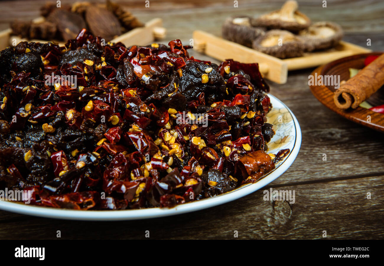 Delicious beef jerky deep hi-res stock photography and images - Alamy